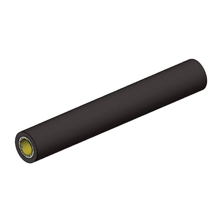 rolo alinhador e fechamento de caixa vulcanizado com bucha de bronze ...