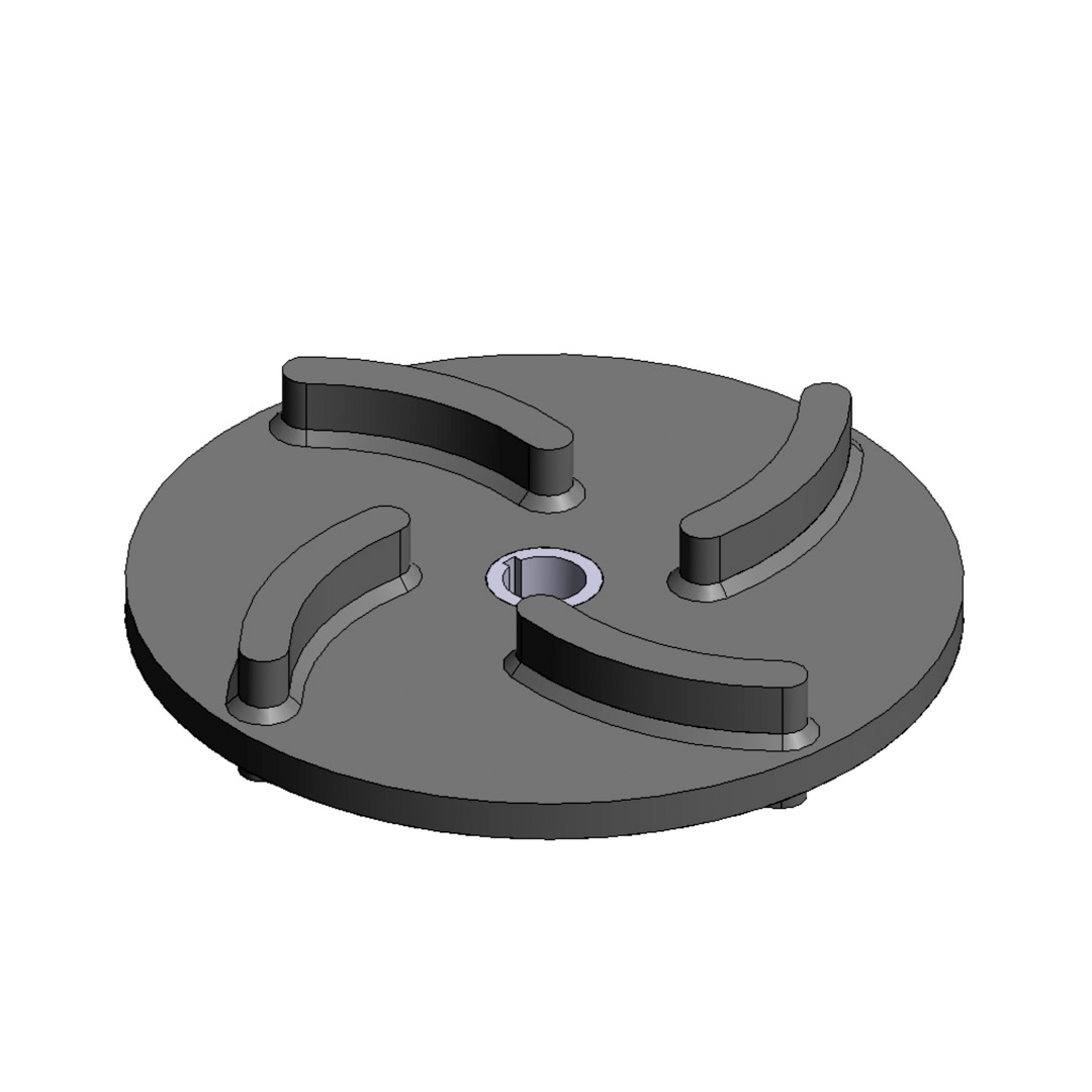 rotor ø140x34mm – giro-horário – Fortelo